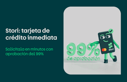 Tarjetas de crédito en línea GRATIS | Sin anualidad - Stori Card