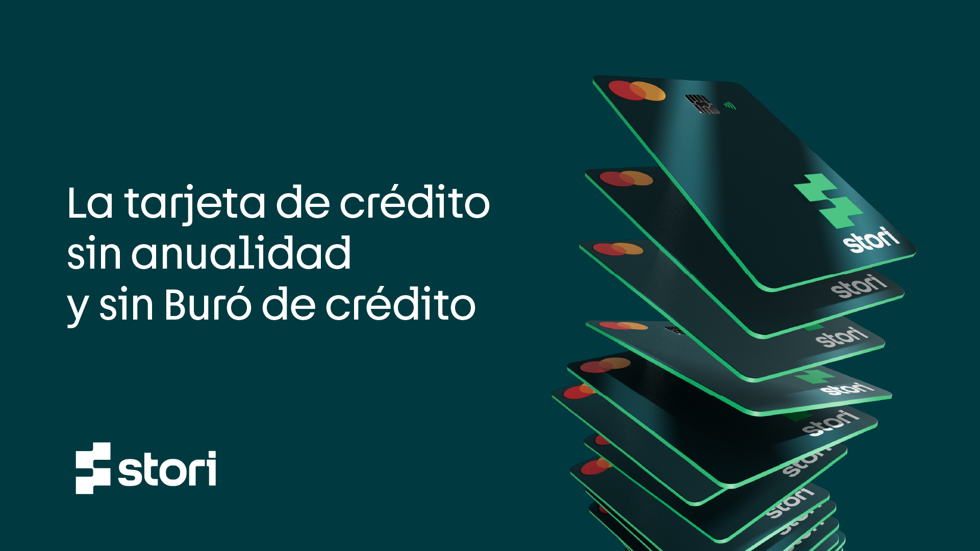 La tarjeta de crédito sin anualidad y sin Buró de crédito | Stori Card